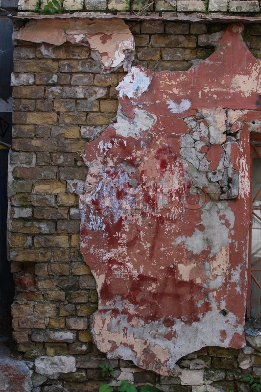 The texture of the old house | Stock image | Colourbox