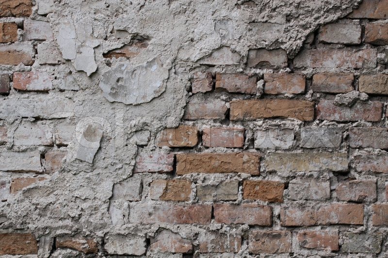 The texture of the old house | Stock image | Colourbox
