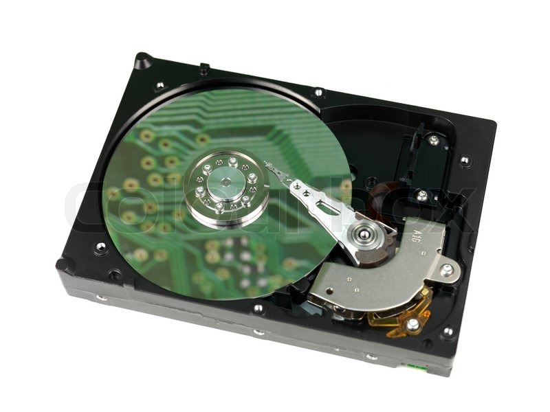 An internal computer hard drive ... | Stock image | Colourbox