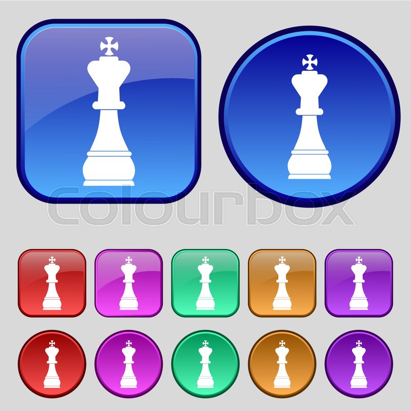 Chess King Icon