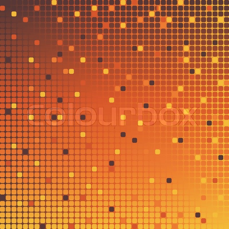 Abstract round pixel points mosaic ... | Stock Vector | Colourbox