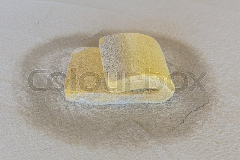 Close up sponge construction tools for ... | Stock image | Colourbox