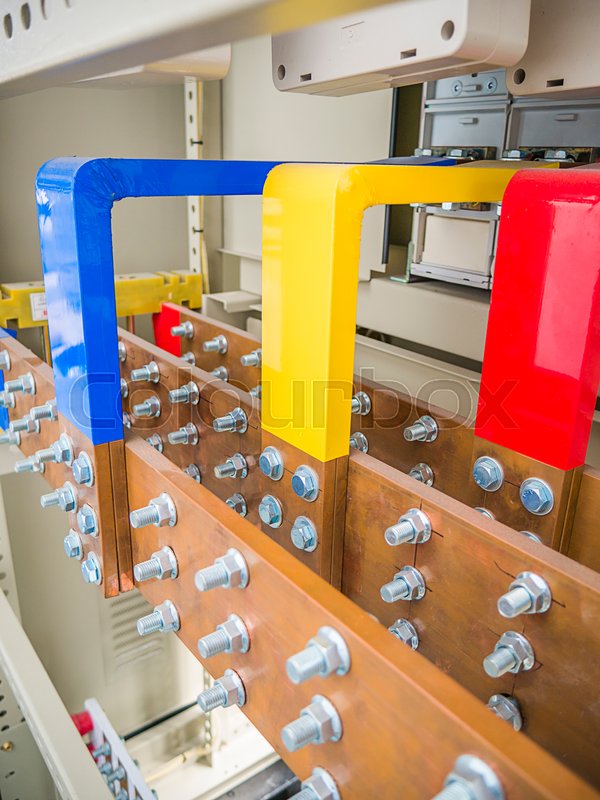 Copper Busbar High Current Power Electrical Power In