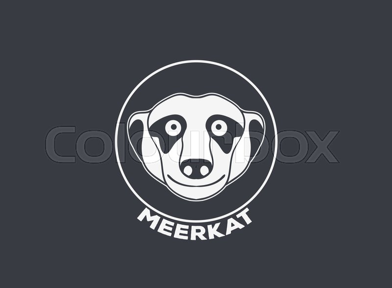 Meerkat logo vector icon design | Stock vector | Colourbox