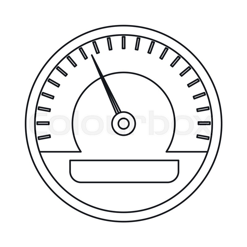 Tachometer Drawing