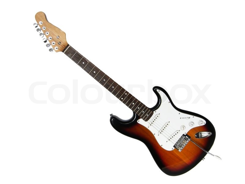 Gitarre-Musik-Instrumente | Stock Bild | Colourbox