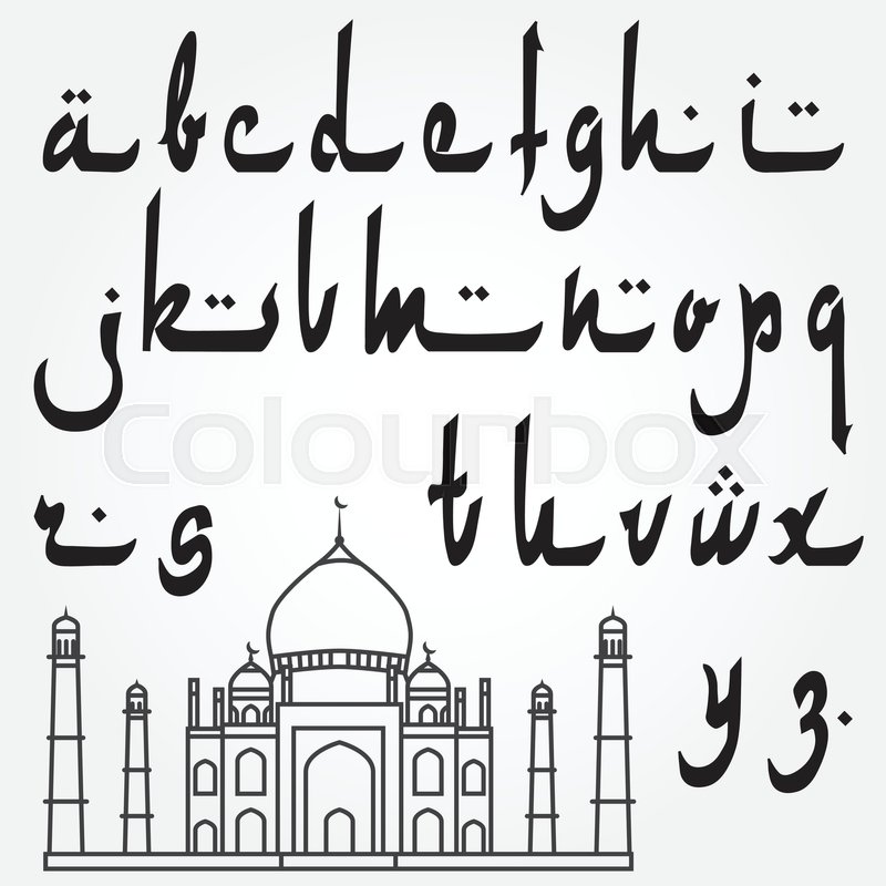 Arabic Style Calligraphy Fonts