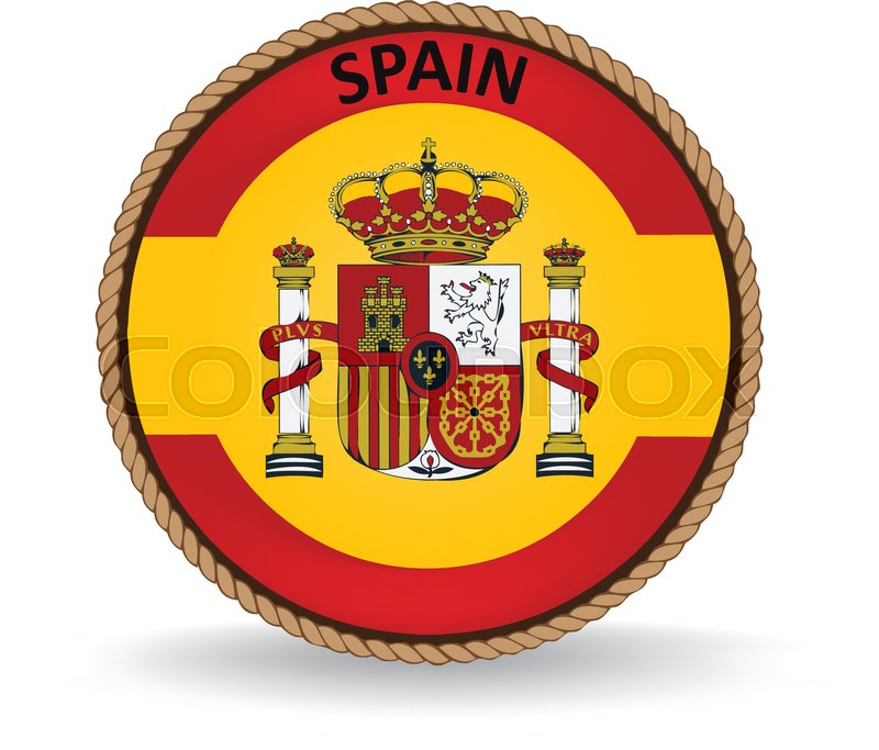Official seal of Spain. | Stock vector | Colourbox