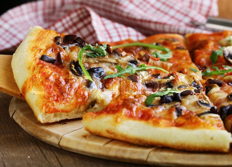Traditional Italian food - pizza | Stock image | Colourbox