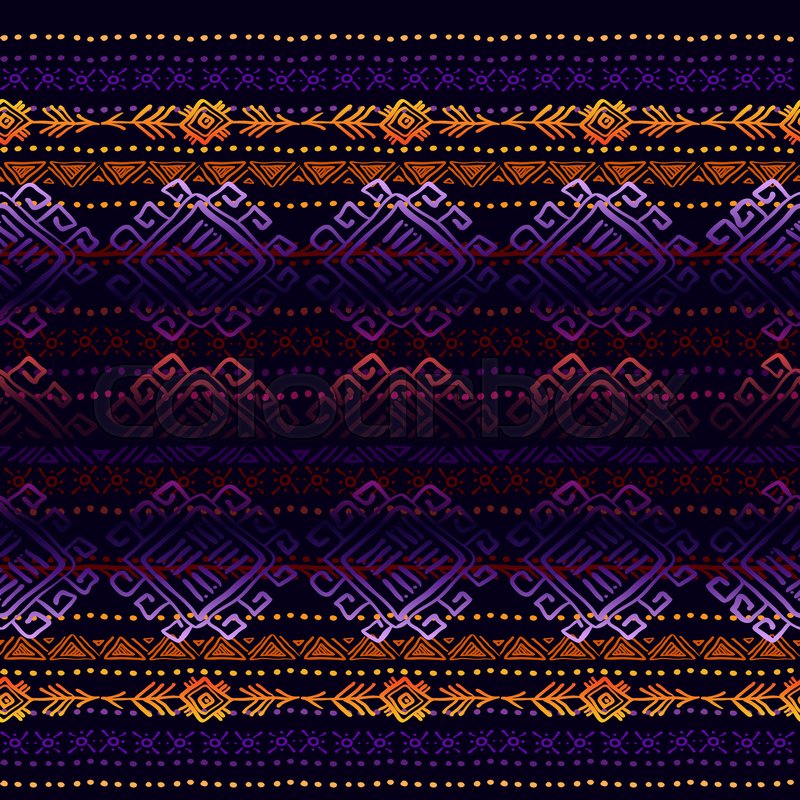 Purple Aztec Wallpaper