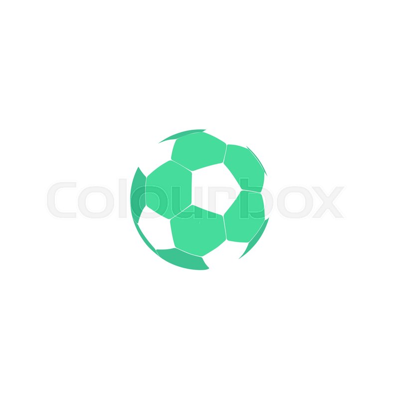 Ball Icon Vector. Flat simple color ... | Stock vector | Colourbox