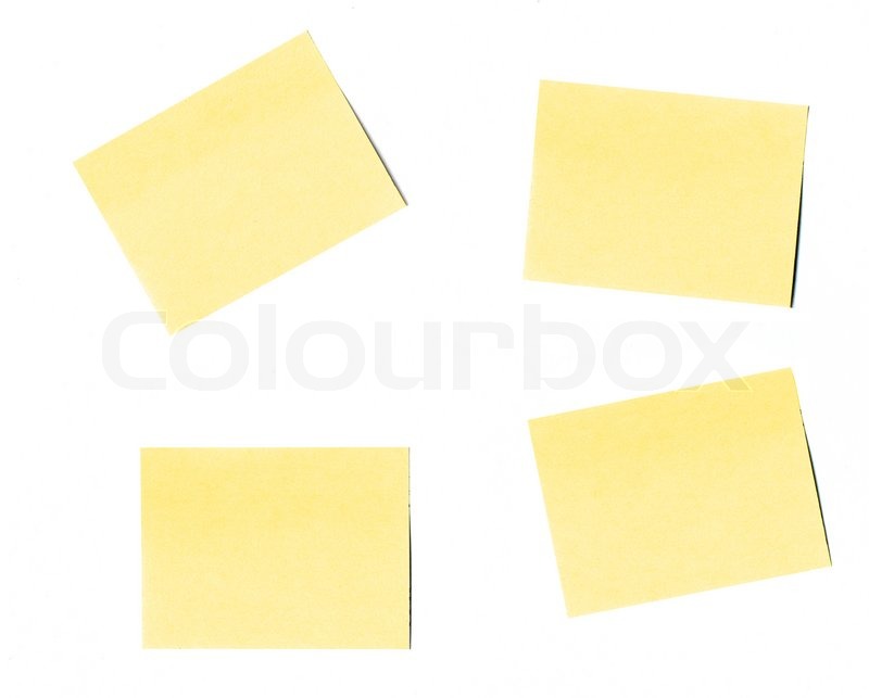 Post-it | Stock image | Colourbox