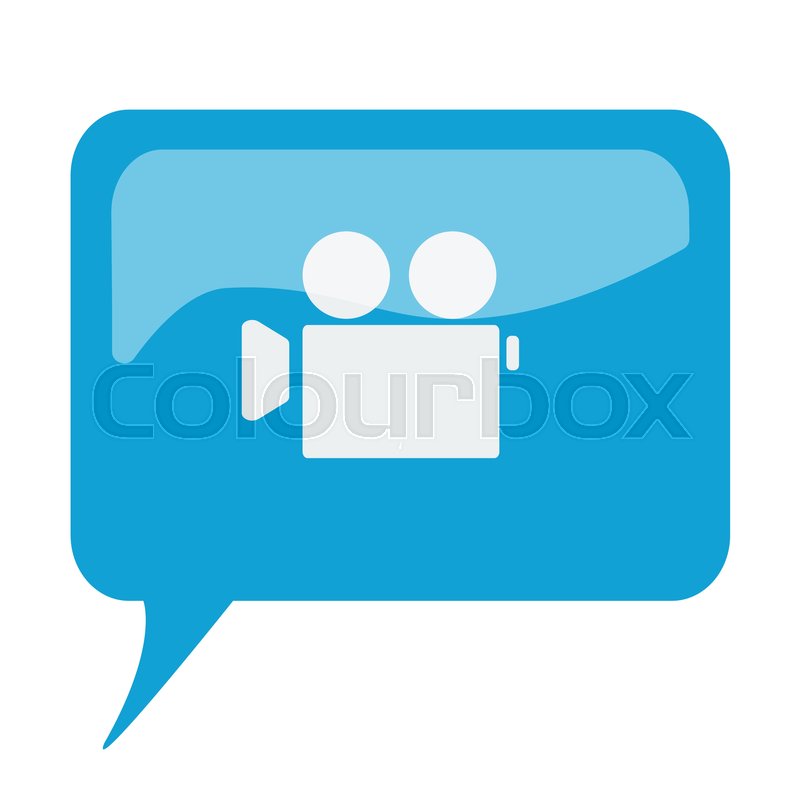 Blue Thought Bubble Png