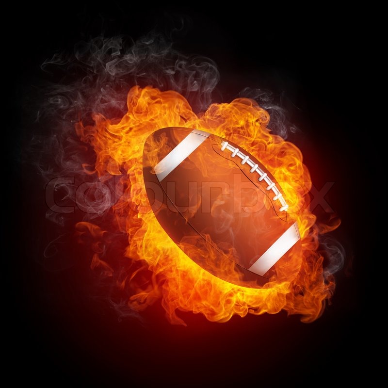 Football On Fire