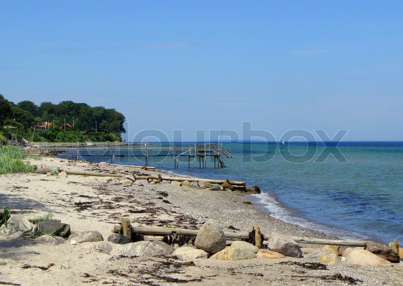 Dansk strand. sommer | Stock foto | Colourbox