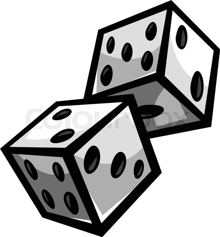 Gambling Dice | Stock vector | Colourbox