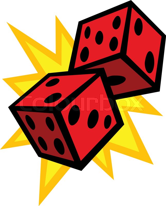 Gambling Dice | Stock vector | Colourbox