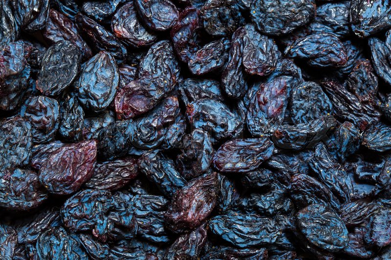 Background dried raisin grapes closeup ... | Stock Photo | Colourbox