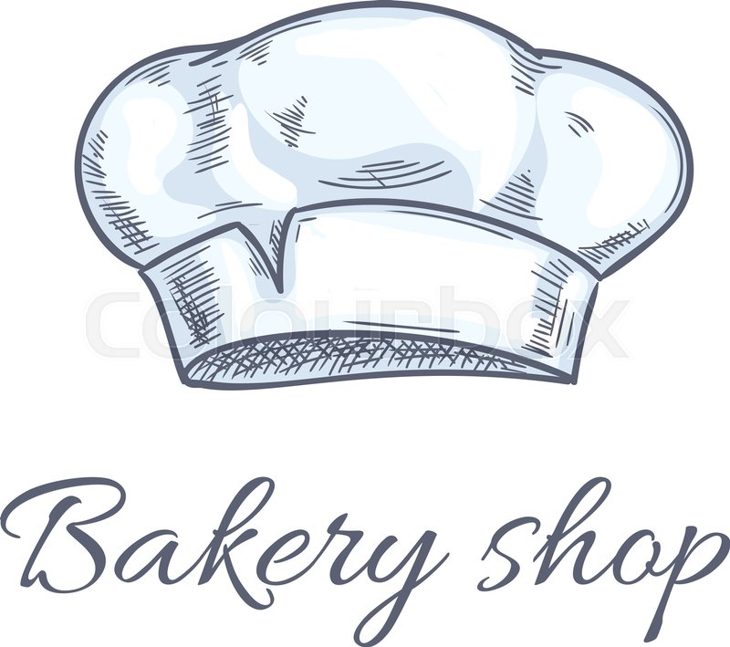Baker hat icons for bakery shop ... | Stock vector | Colourbox