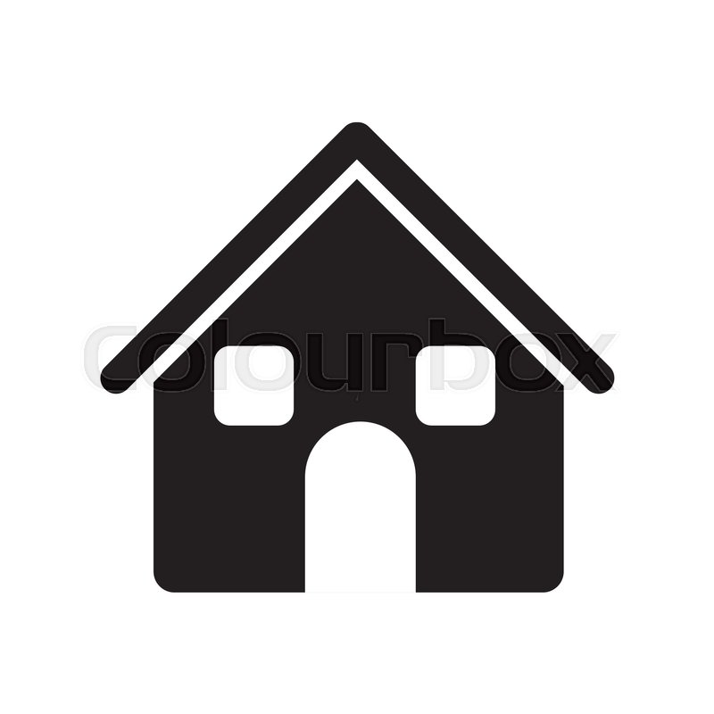 House pictogram icon image vector illustration design | Stock Vector ...