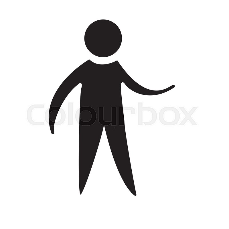 Person pictogram icon image vector ... | Stock vector | Colourbox