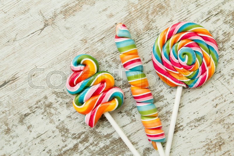 Colorful Lollipops