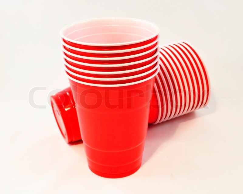 Red Disposable Cups