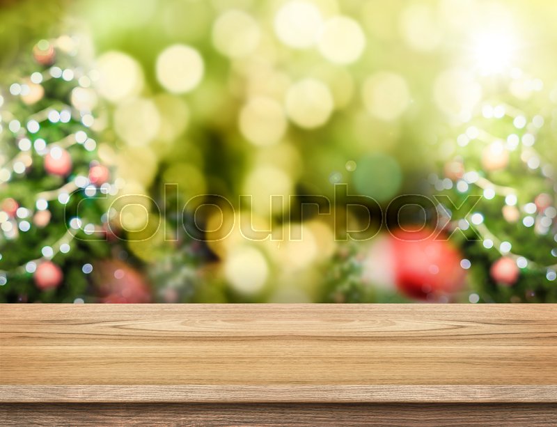 Blurred Christmas Tree