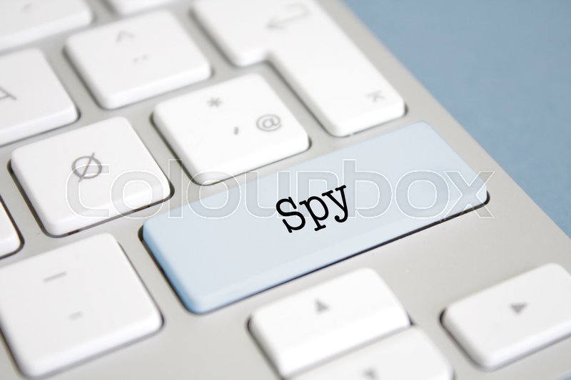Spy written on a keyboard | Stock image | Colourbox
