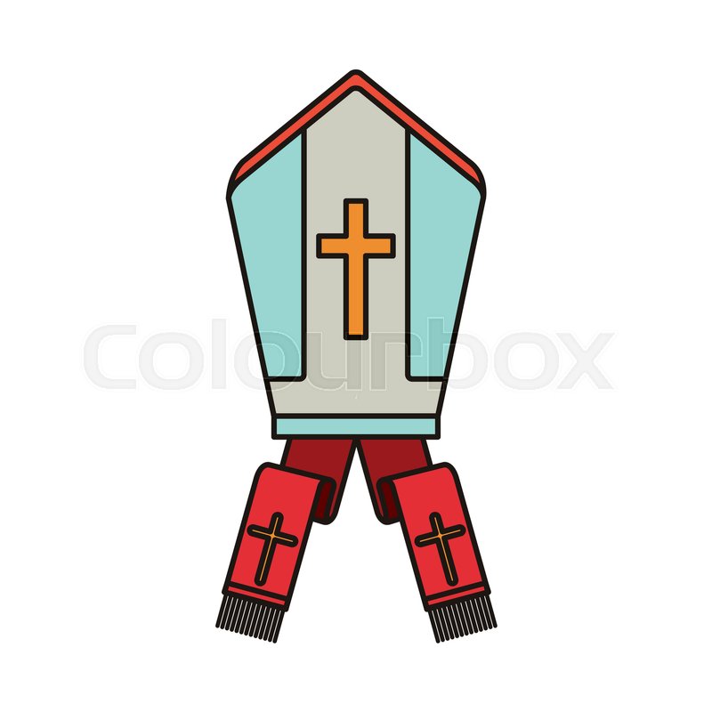 Pope Hat Drawing