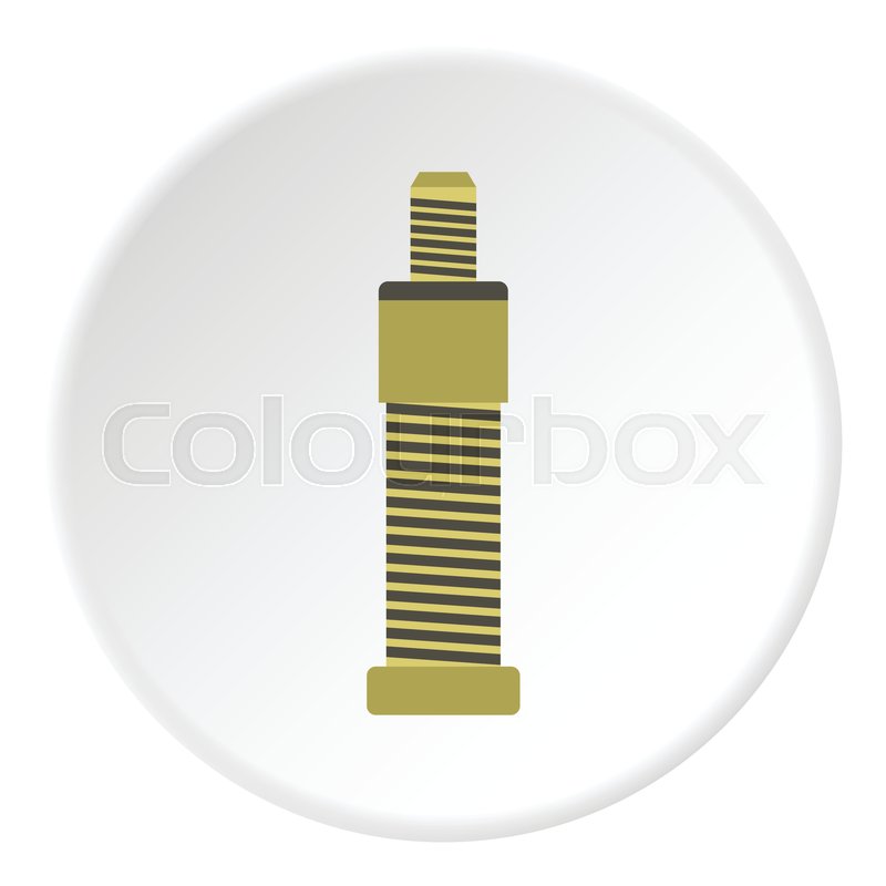 Bolt icon. Flat illustration of bolt ... | Stock vector | Colourbox