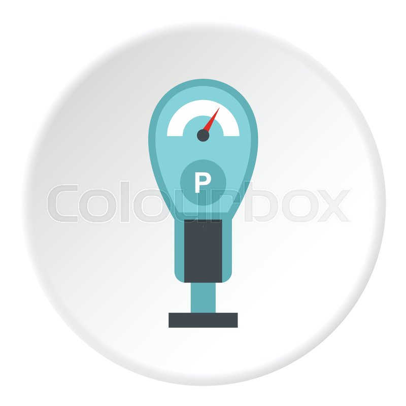 Pressure measurement icon. Flat ... | Stock vector | Colourbox
