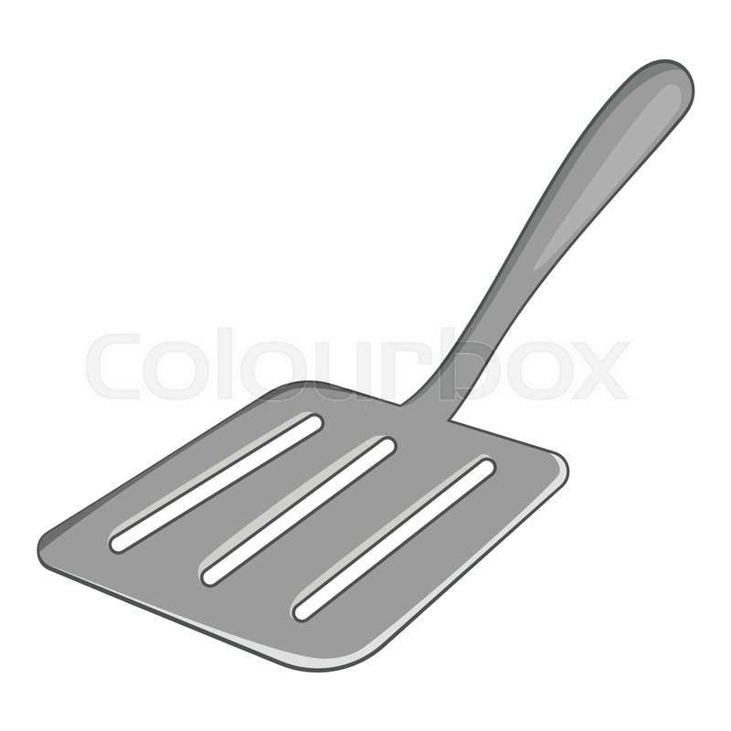 Kitchen spatula icon. Cartoon ... | Stock vector | Colourbox