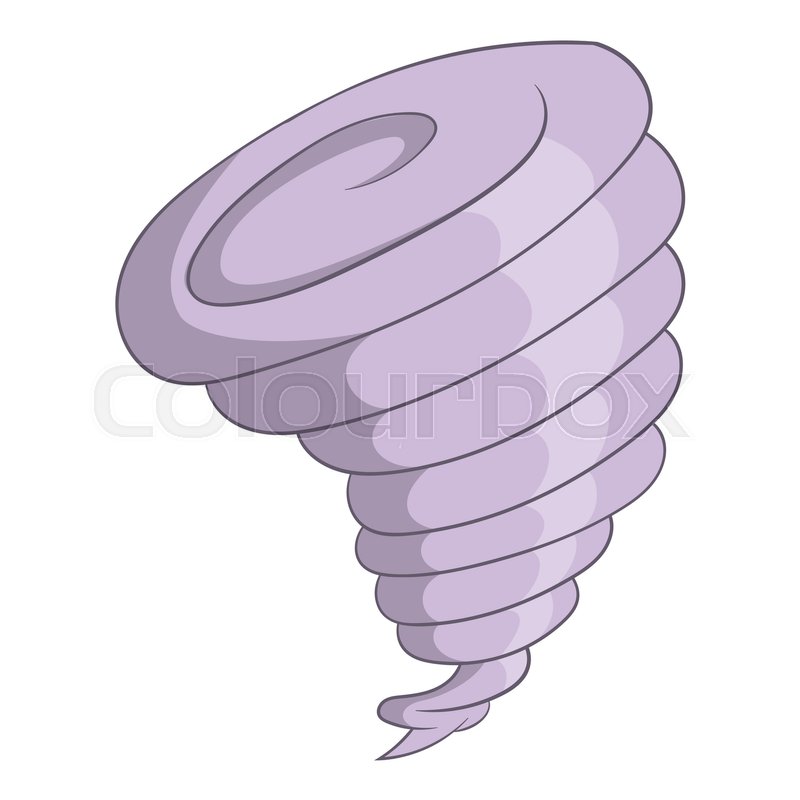 Hurricane icon. Cartoon illustration ... | Stock vector | Colourbox