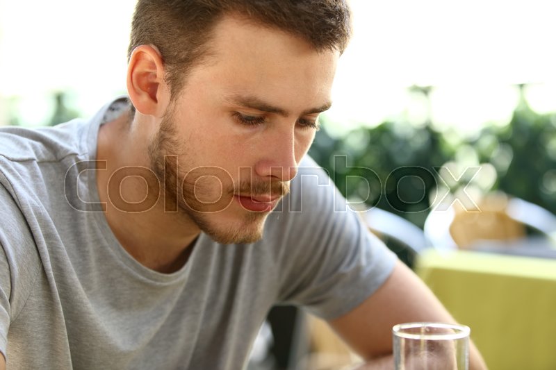 Sad Drinking Alone