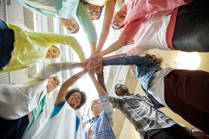 Education, school, teamwork and people ... | Stock image | Colourbox
