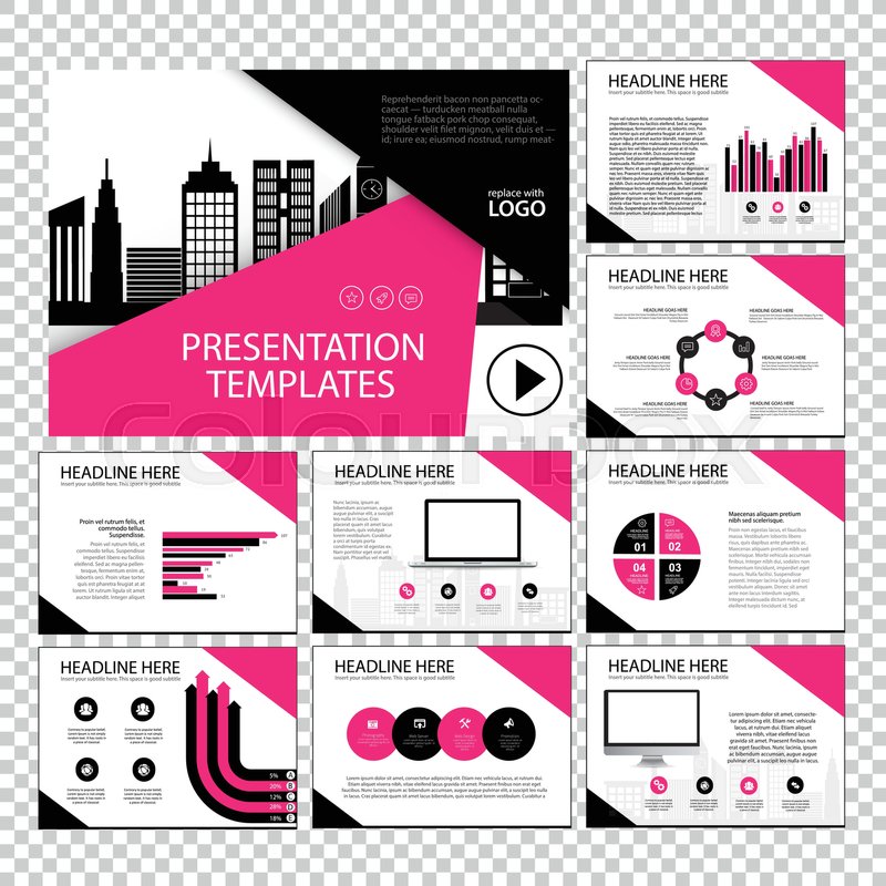Page layout design template for ... | Stock vector | Colourbox