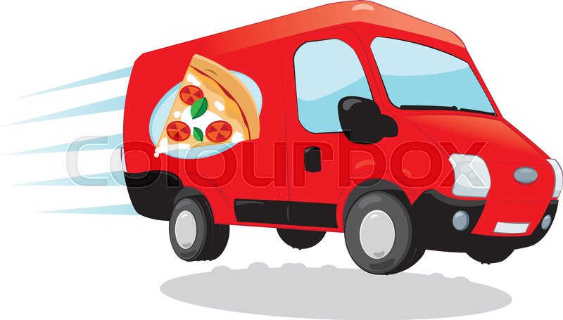 Pizza Delivery Van