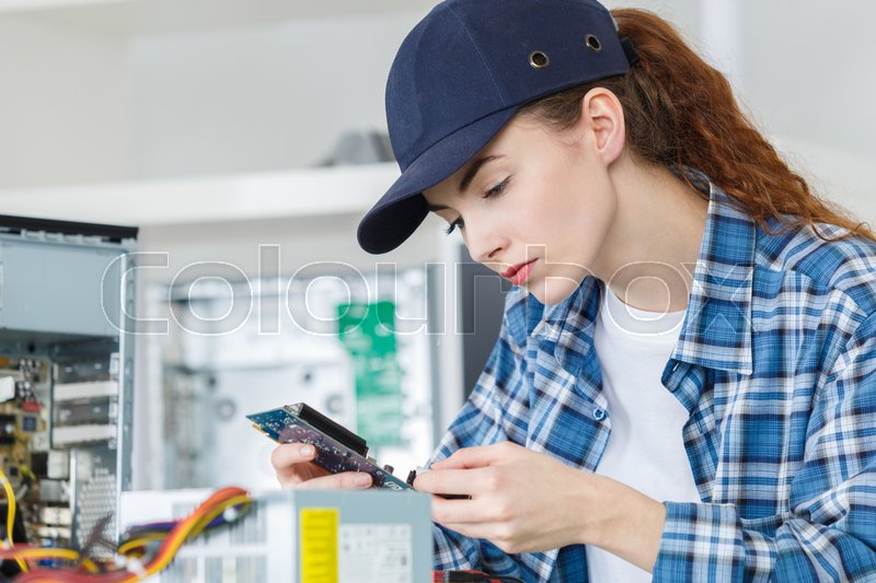 Female Computer Geeks