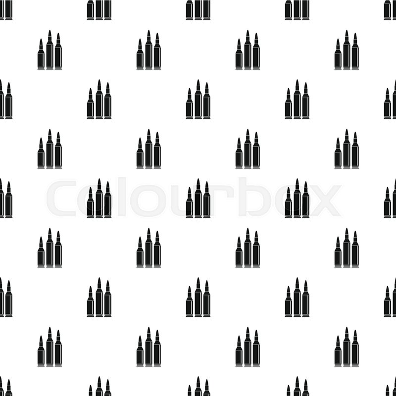 Bullets pattern. Simple illustration ... | Stock vector | Colourbox
