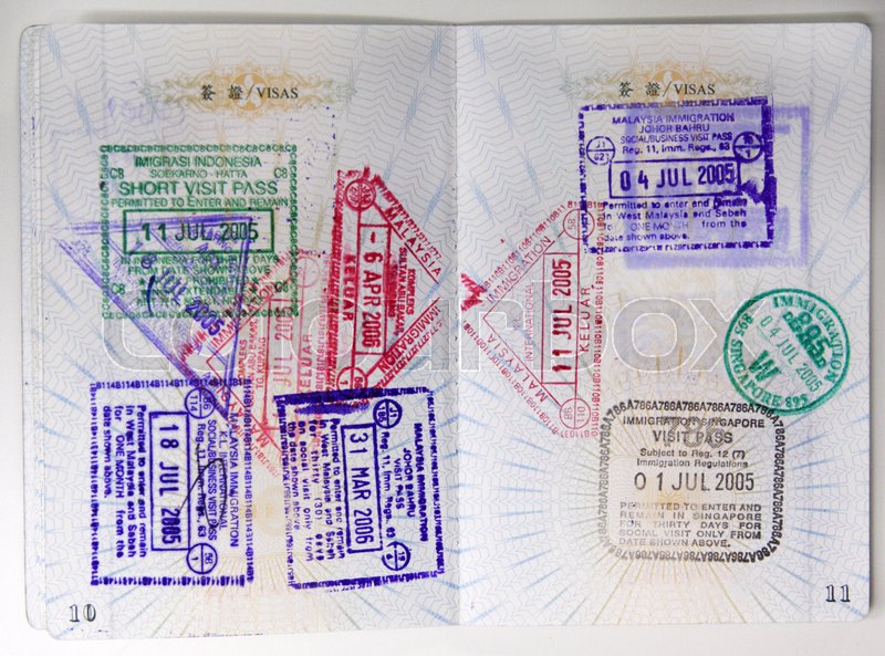 Passport Stamp From Thailand