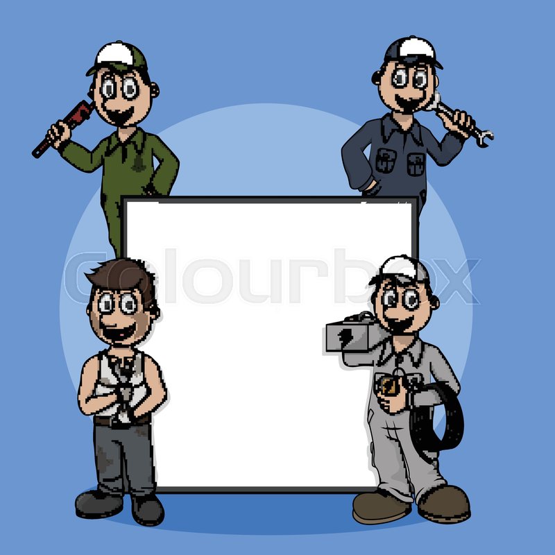 Technician profession sign ... | Stock vector | Colourbox