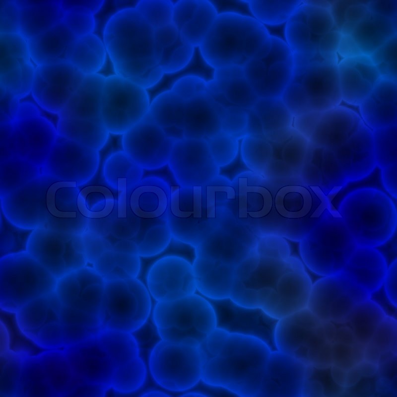 Blue 3D cells texture that tiles ... | Stock image | Colourbox