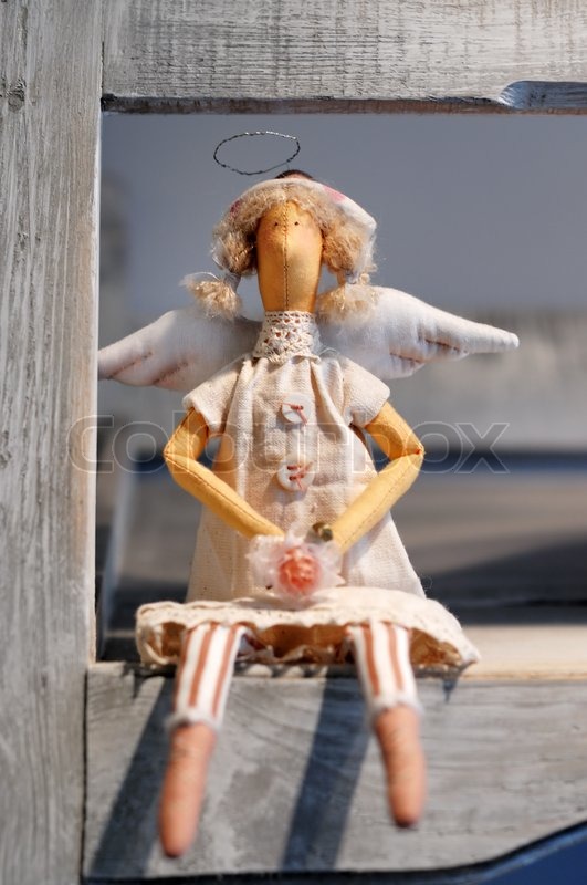 Angel toy | Stock image | Colourbox