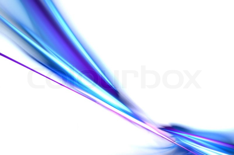 A fractal swoosh design with copyspace ... | Stock image | Colourbox