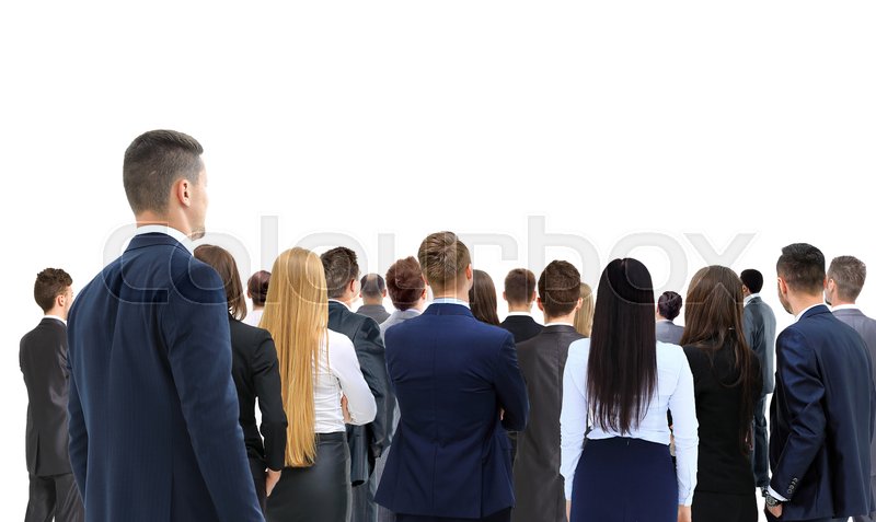 Waiting for their Turn People in Queue | Stock image | Colourbox