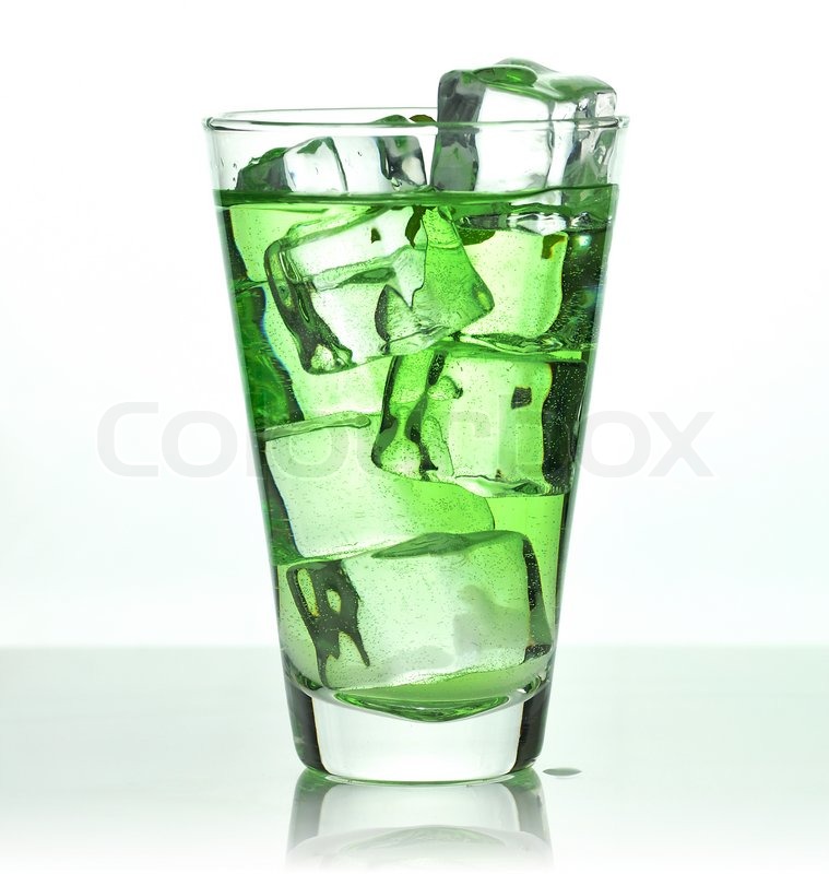 Glass of cold drink | Stock image | Colourbox
