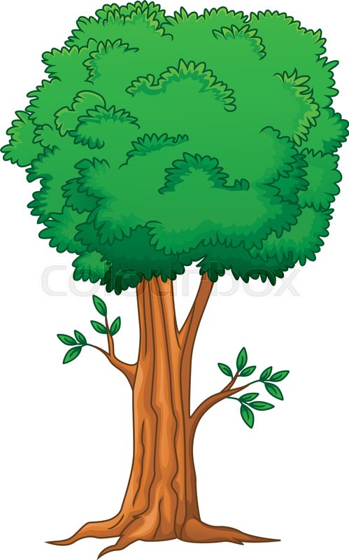Big Tree Trunk Clip Art