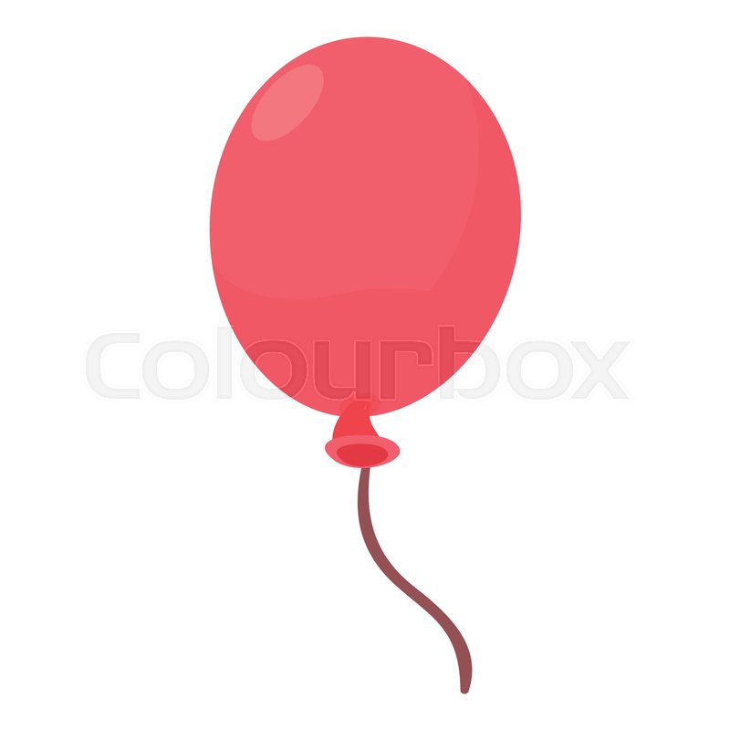 Balloon icon. Cartoon illustration of ... | Stock vector | Colourbox