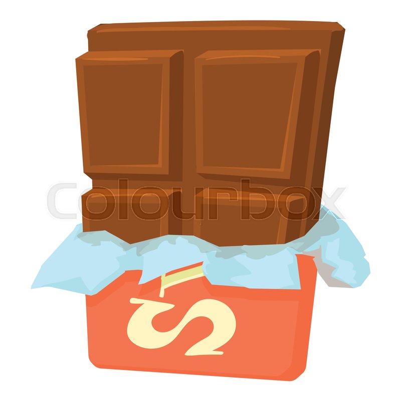 Chocolate icon. Cartoon illustration ... | Stock vector | Colourbox